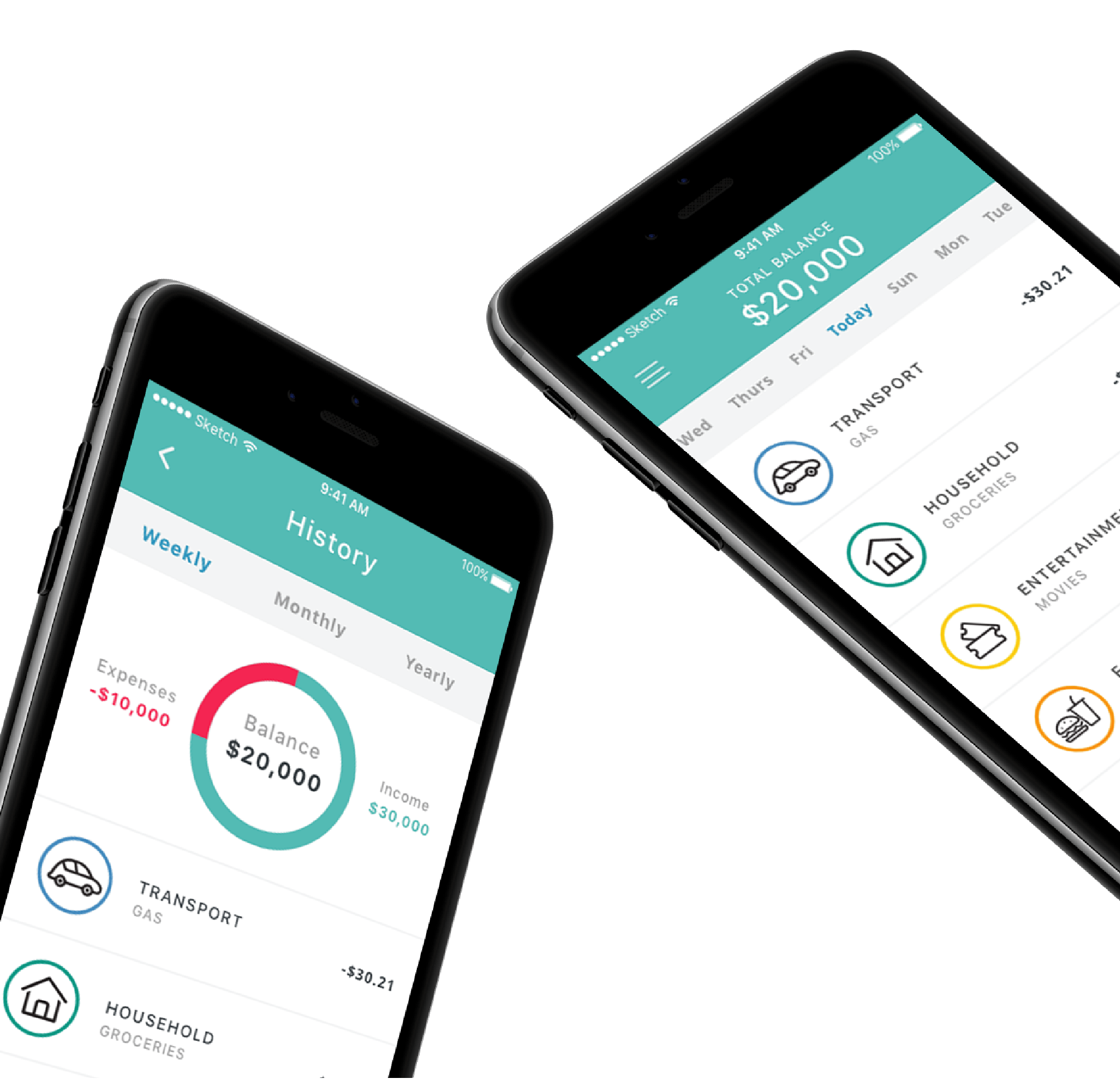 CareerFoundry_UI Course_money tracking–04 – Tiffany Cheng
